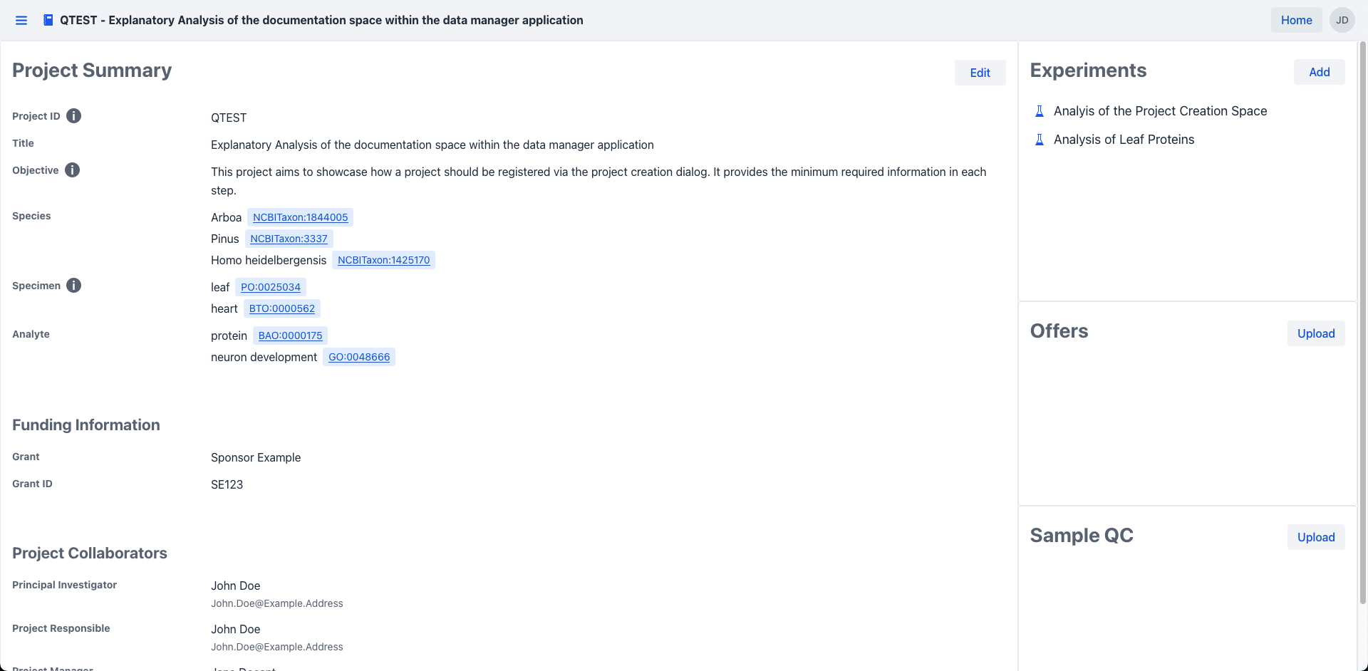 Introduction - Life Science Data Management